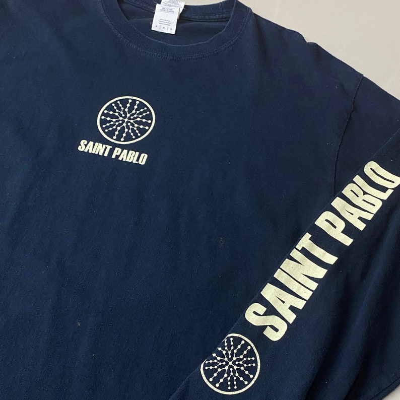 Kanye West Saint Pablo Tour Long Sleeve T-shirt M | 2016 Rap Concert ...
