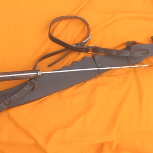 24"inch Long Blade Viking Sword | Tactical Hand Made Blade ...