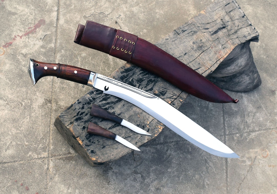 15 Inches Chainpure Kukri-fixed Blade Kukri Knife-gurkha Knife-knives ...