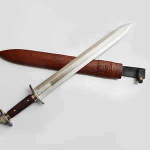 20"inches Long Blade Viking Sword |full Tang Using Sword Kukri-khukuri ...