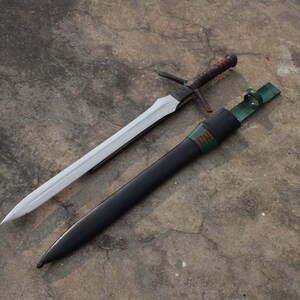 28 Inches Long Blade Viking Sword Large Sword Functional Sword Sharpen ...