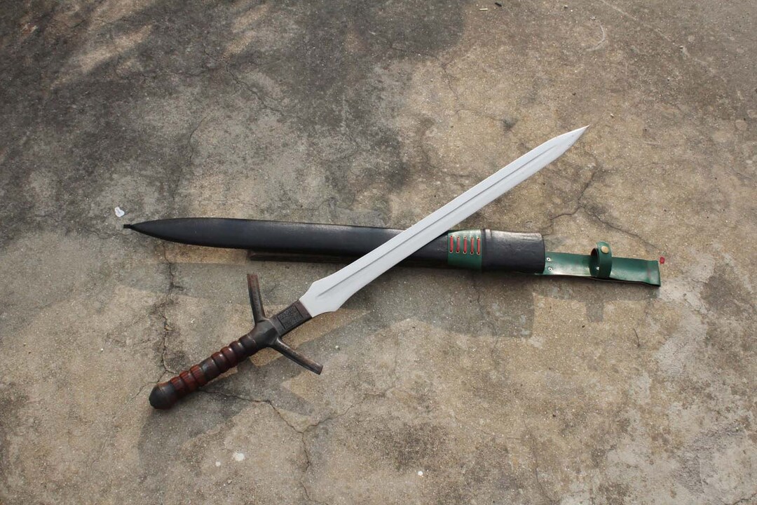 28 Inches Long Blade Viking Sword Large Sword Functional Sword Sharpen ...