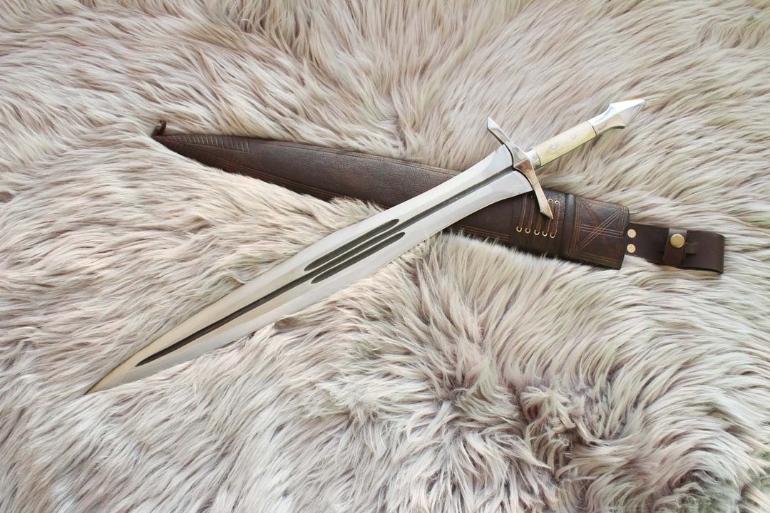 20 Inches Long Blade Viking Sword Fixed Blade Sword-greek Blade Khukur ...