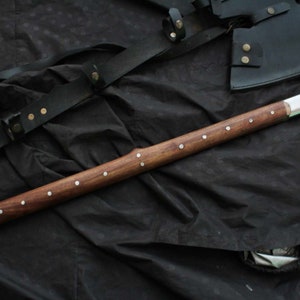 13-inch Long Blade Axe Custom Blade Full Tang Handle Heavy Duties Axe ...