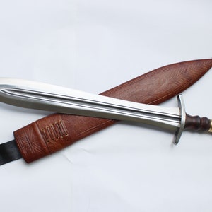 20 Inches Long Blade Hand Forged Viking Sword-sword- Historical Sword ...