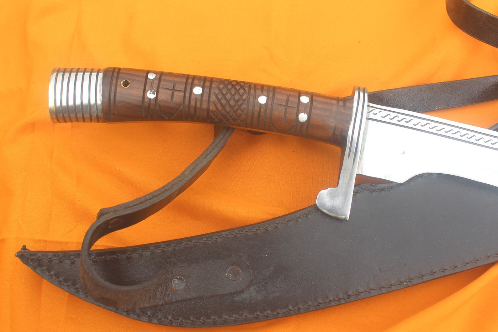 24inch Long Blade Viking Sword Tactical Hand Made Blade Traditional ...