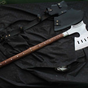 13-inch Long Blade Axe Custom Blade Full Tang Handle Heavy Duties Axe ...