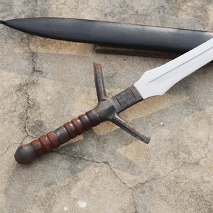 28 Inches Long Blade Viking Sword Large Sword Functional Sword Sharpen Blade Handmade Sword ...