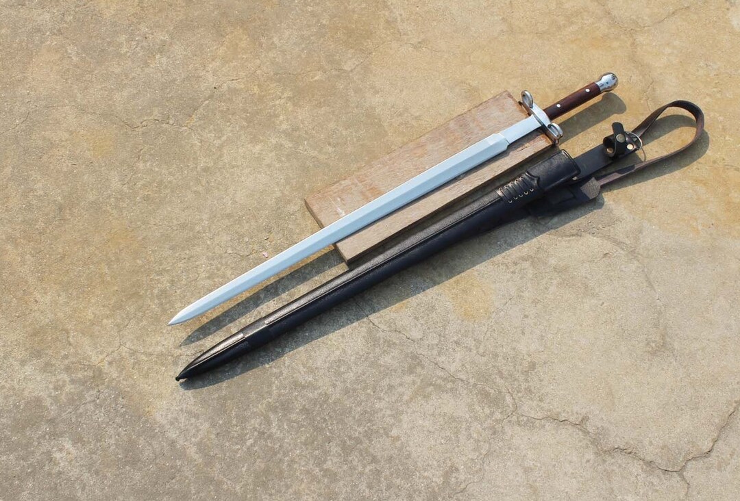 27 Inch Long Blade W2 Swiss Army Sword Bayonet M1918 Dolch From Nepal ...