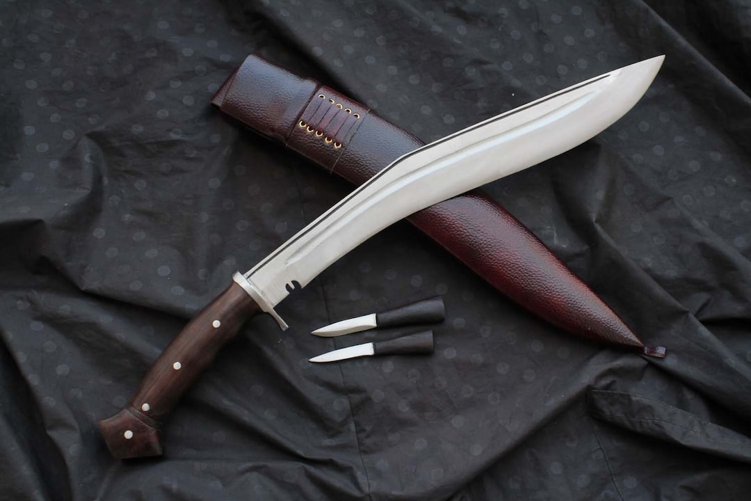 16-inch Long Blade Chitlange Kukri-sword Full Tang Kukri Gurkhas Kukri ...