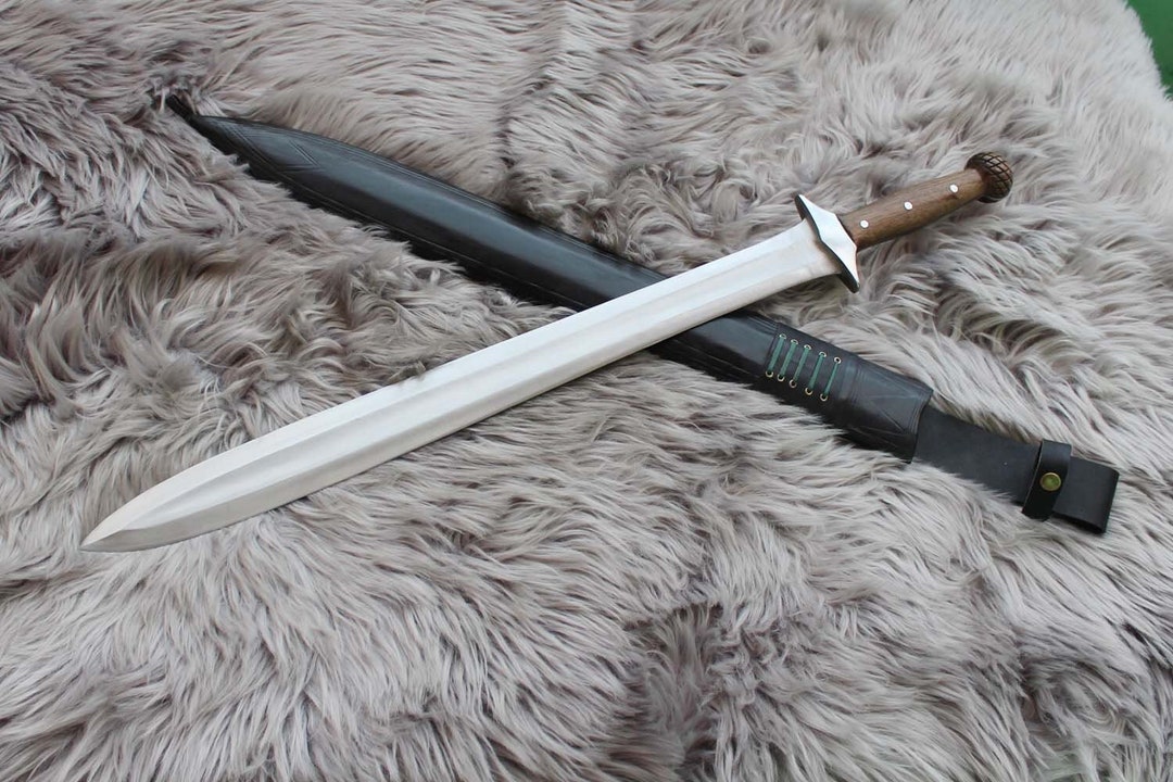 24 Inch Long Blade Long Blade Viking Sword Full Tang Handle Best for ...