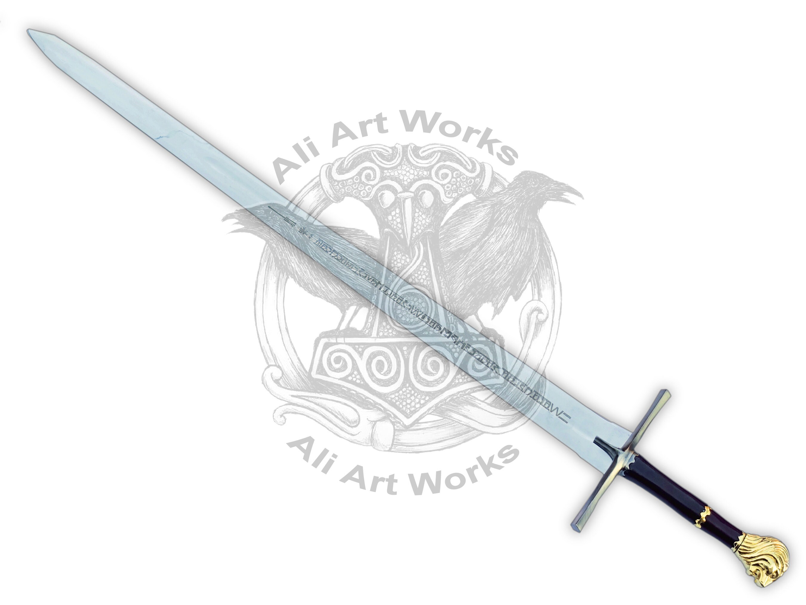 The Chronicles of Narnia King Peter's Swordreplica Sword Handmade Game ...