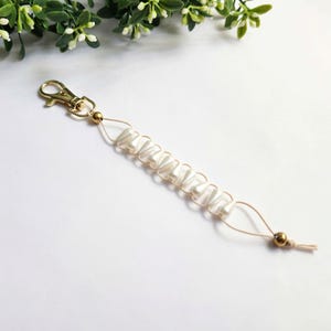 Fidget Keychain | Sliding Beads Keychain | Pearl Bead Sensory Accessory ...