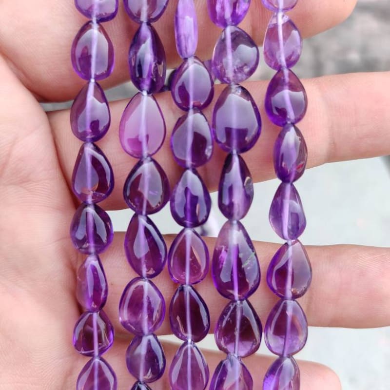 Smooth Amethyst - Etsy