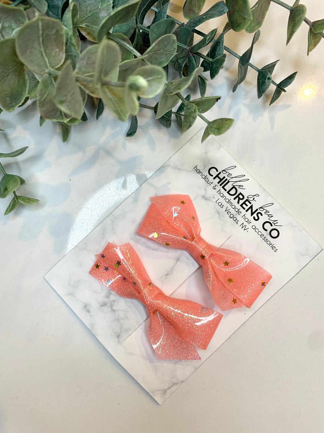 Mini Hair Bow Set, Jelly Bows, Pool Bows, Mini Pool Bows, Mini Jelly ...