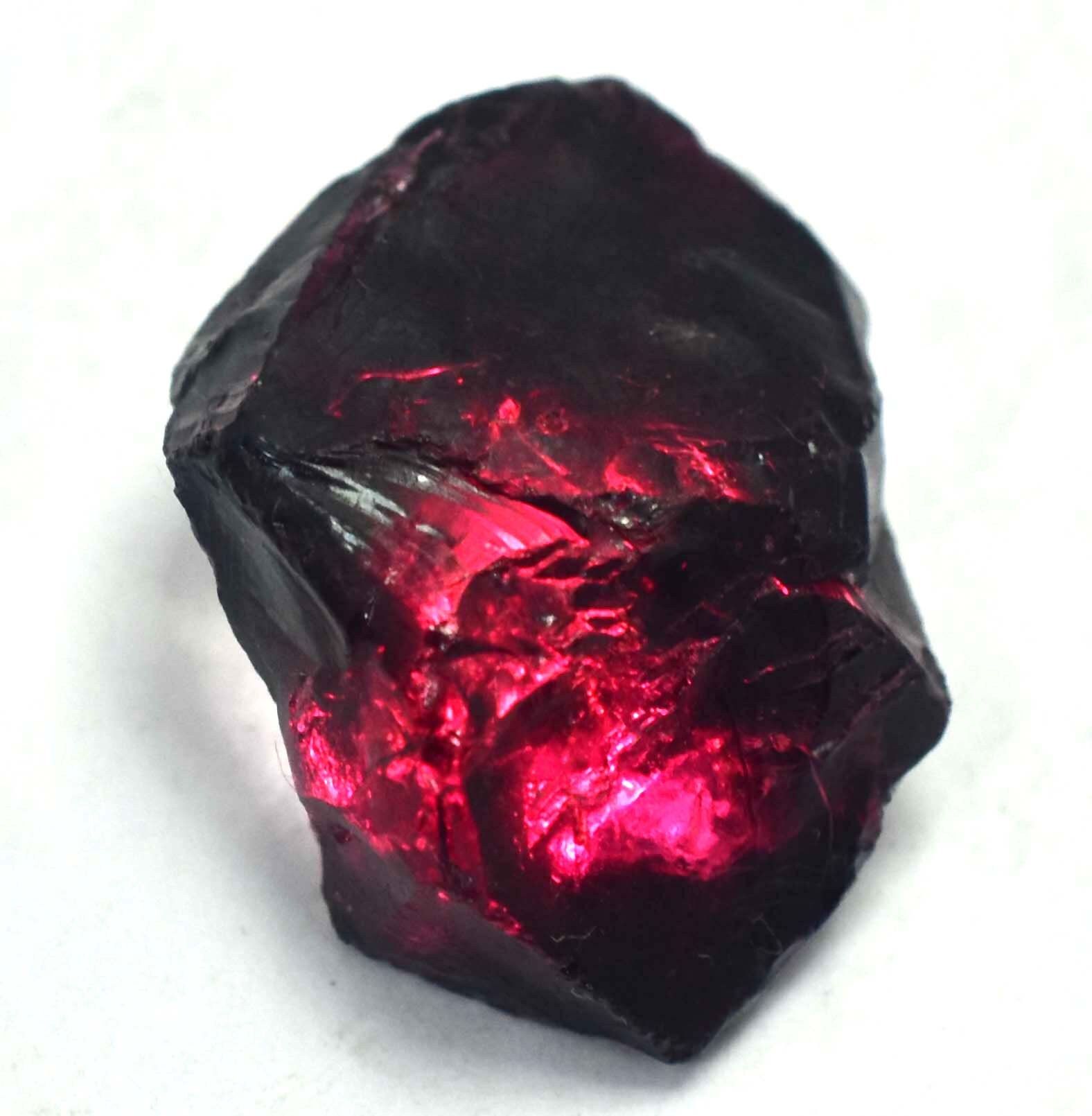 AAA+ 24.00 Ct Very Rare Natural Red Painite Rough Unheated Burmese ...