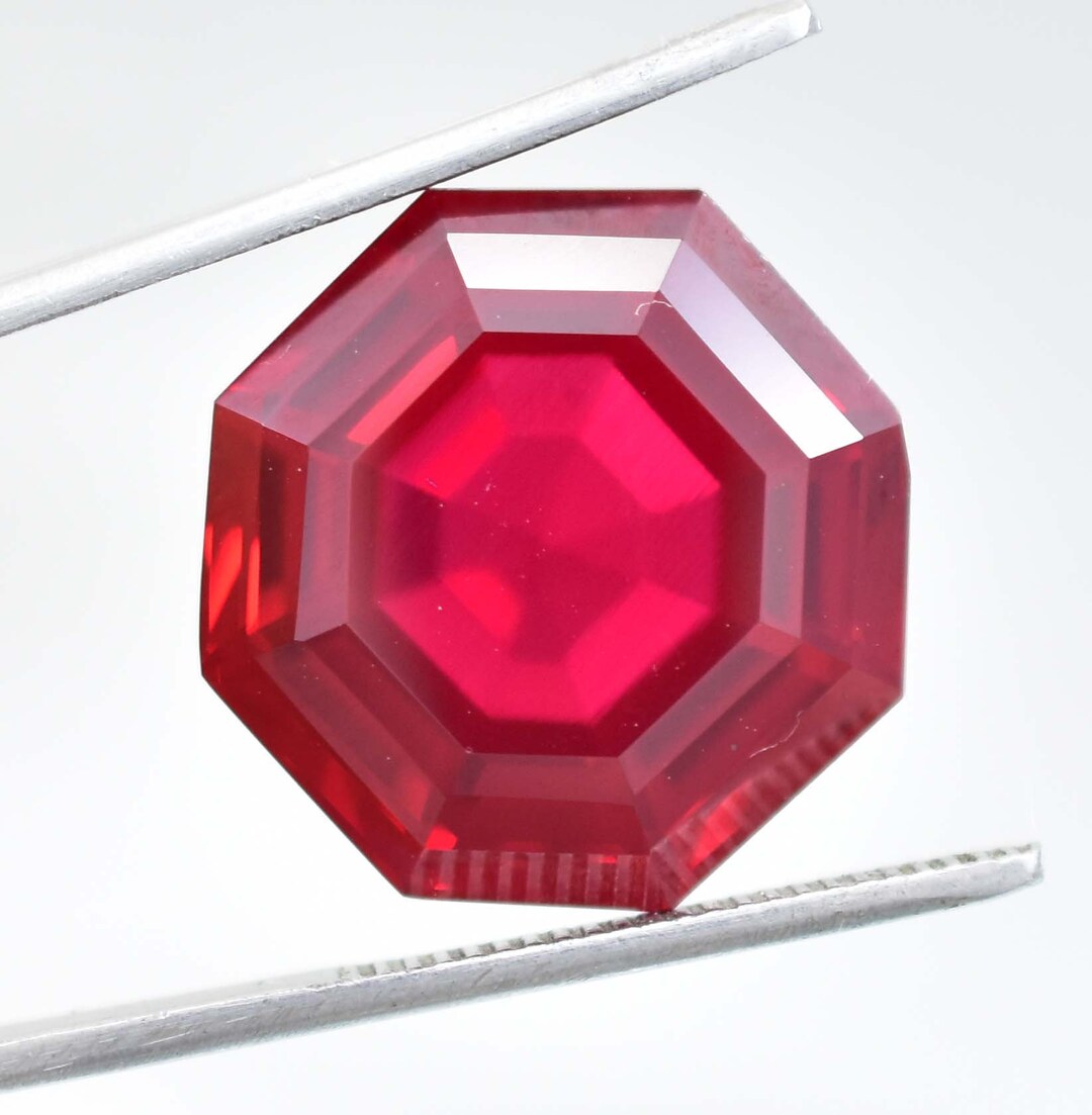 Loose Red Painite 22 X 22 Mm Very Rare Natural Perfect Octagon Cut ...