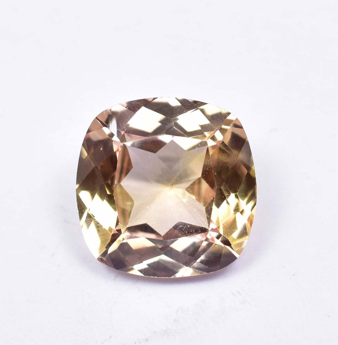 14.60 Ct Flawless New Bi-color Orange Pink Padparadscha Sapphire ...