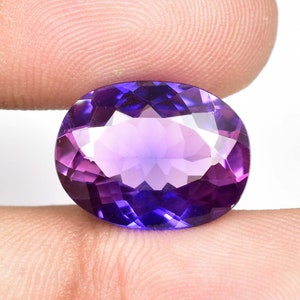 16 X 12 MM Purple Blue Taaffeite Sapphire Gemstone 12.10 Ct AAA Grade ...