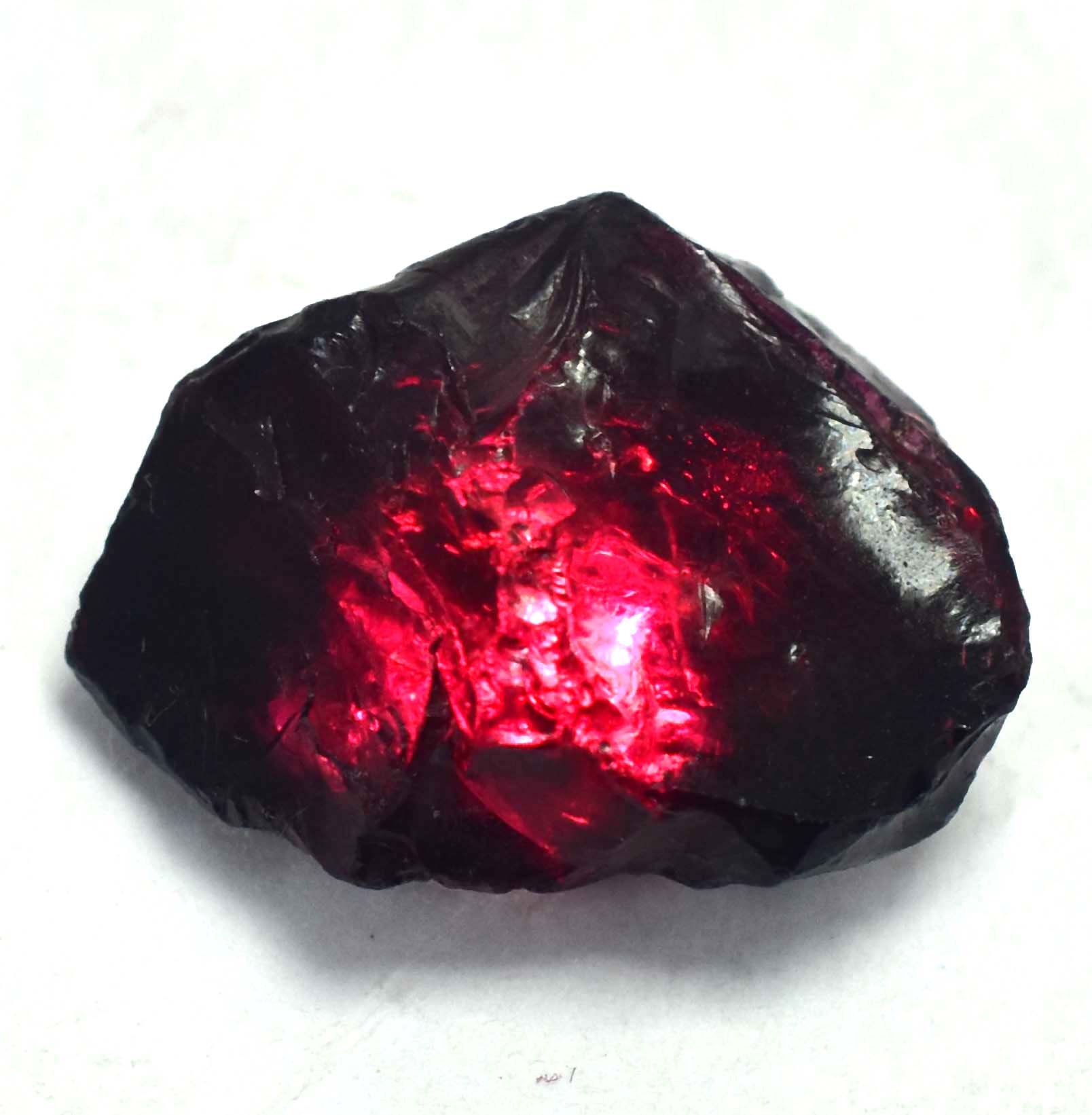 AAA+ 24.00 Ct Very Rare Natural Red Painite Rough Unheated Burmese ...