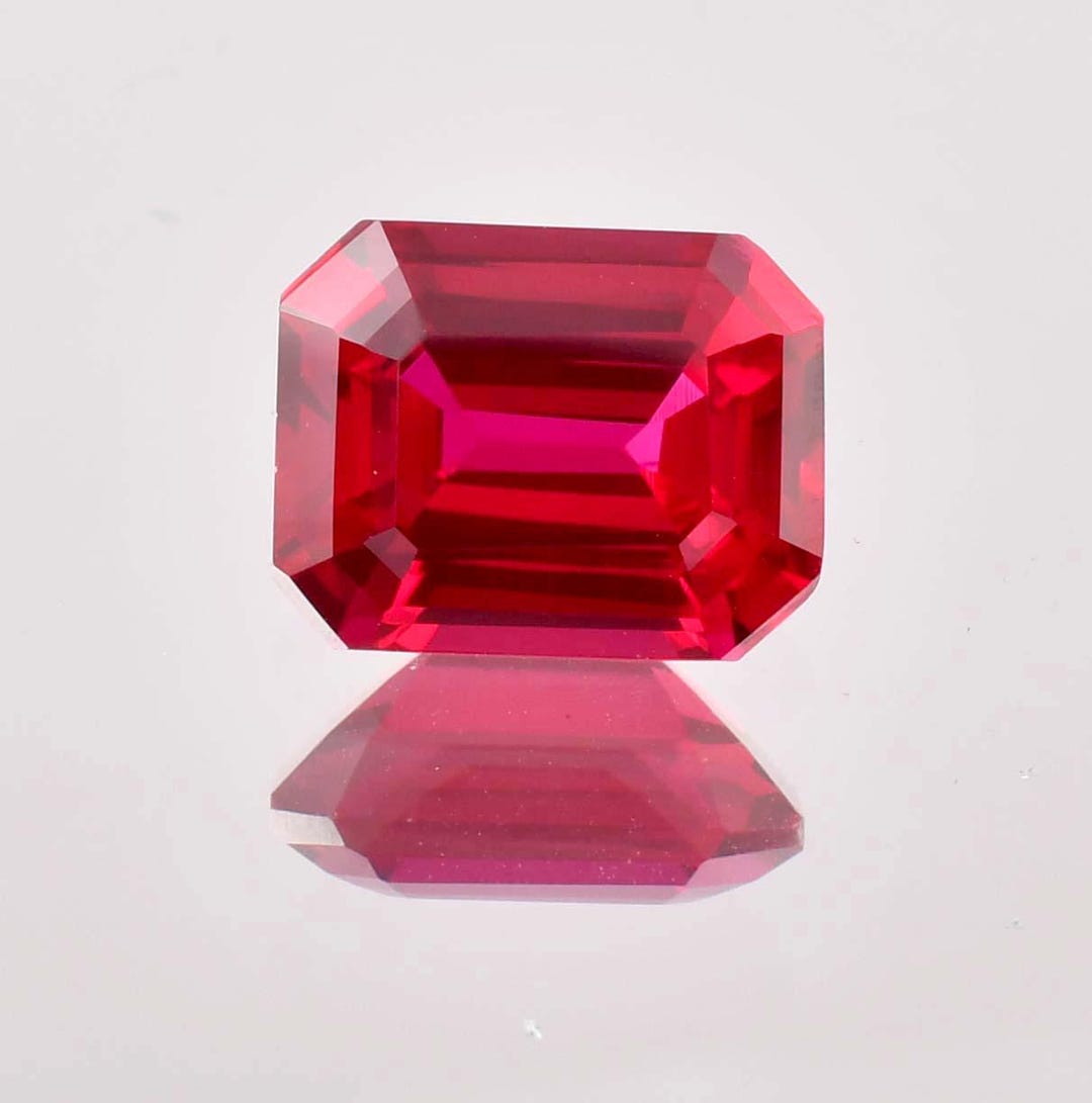 Loose Red Painite Very Rare Natural Perfect Radiant Cut Burmese Facet ...