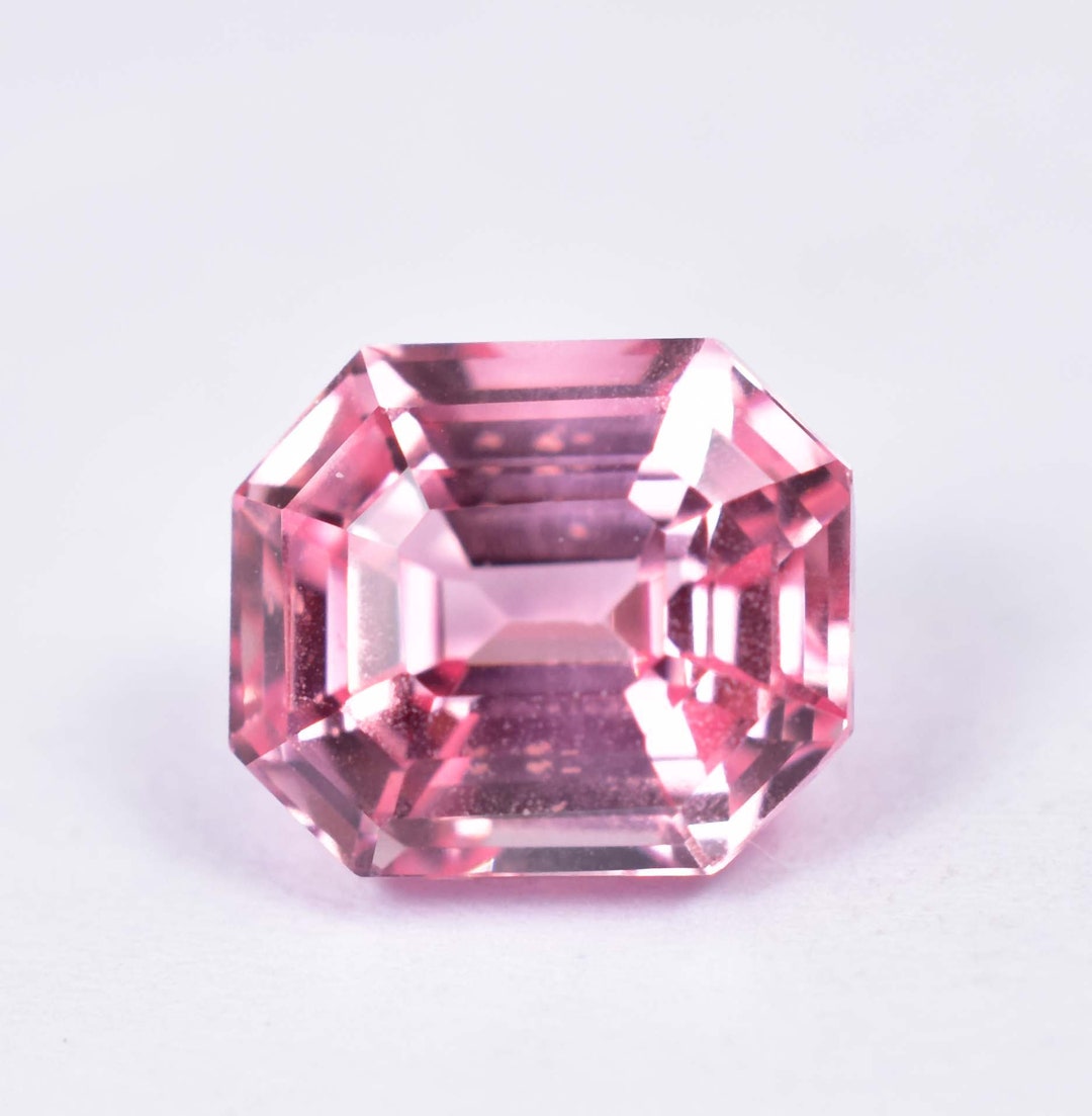 13 X 9 MM 3.35 Ct Flawless New Bi-color Orange Pink Padparadscha ...