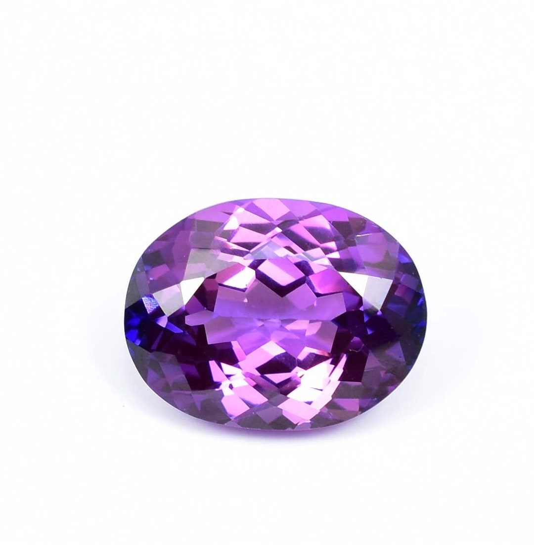 Purple Blue Taaffeite 18.85 Ct AAA Grade Gemstone Oval Fine Cut GIT ...