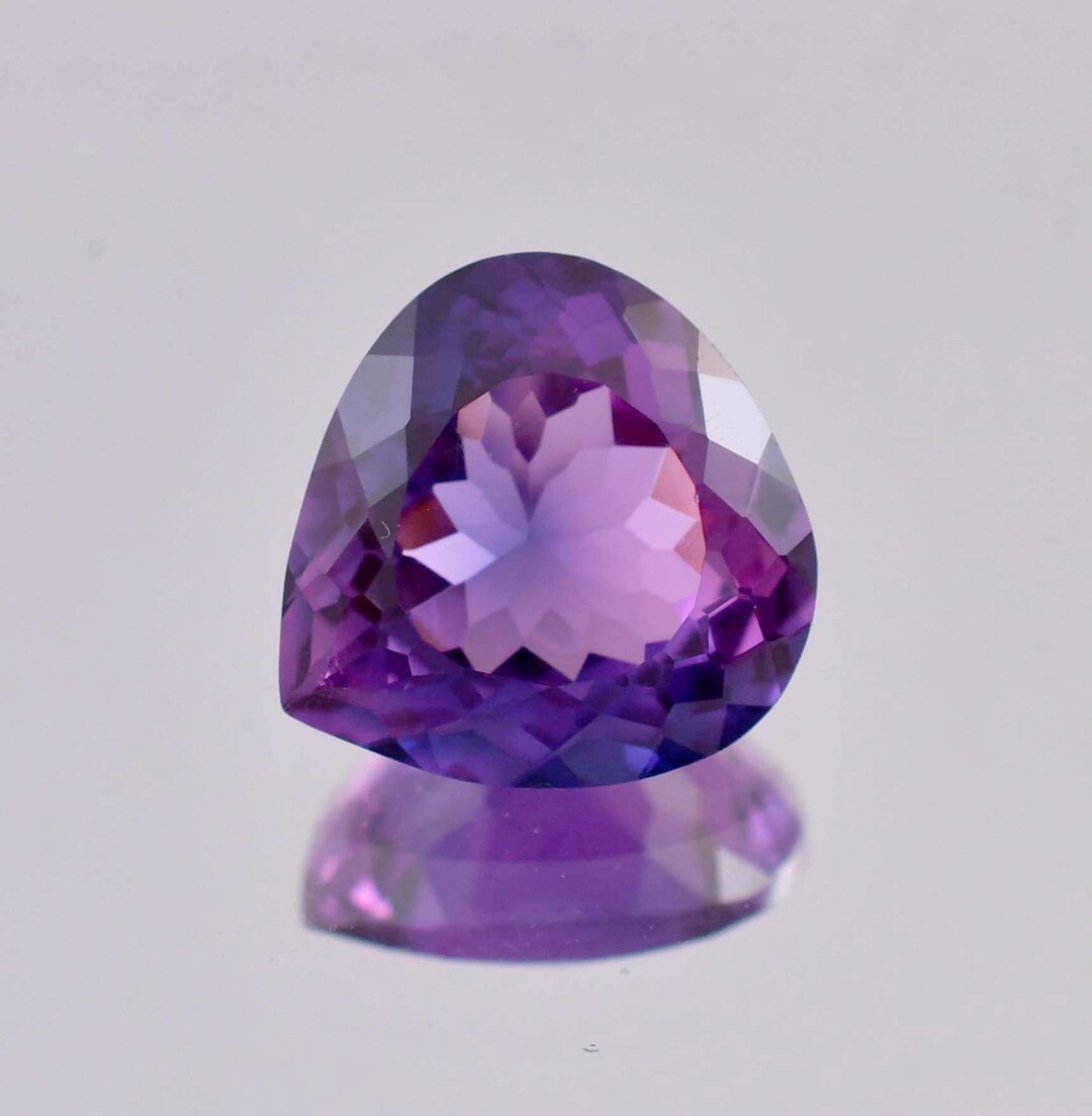 15 X 15 MM Bi-color Purple Blue Java Plum Sapphire 13.75 Ct Loose ...