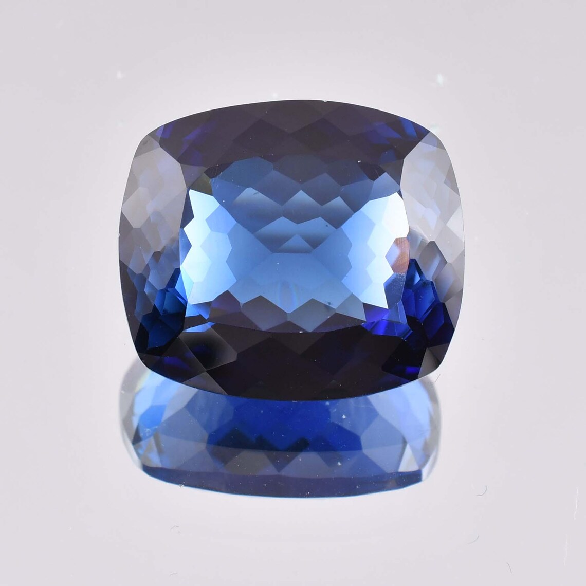 22 X 19 MM Royal Blue Sapphire AAA+ 44.85 Ct Natural Inc Blue Color ...