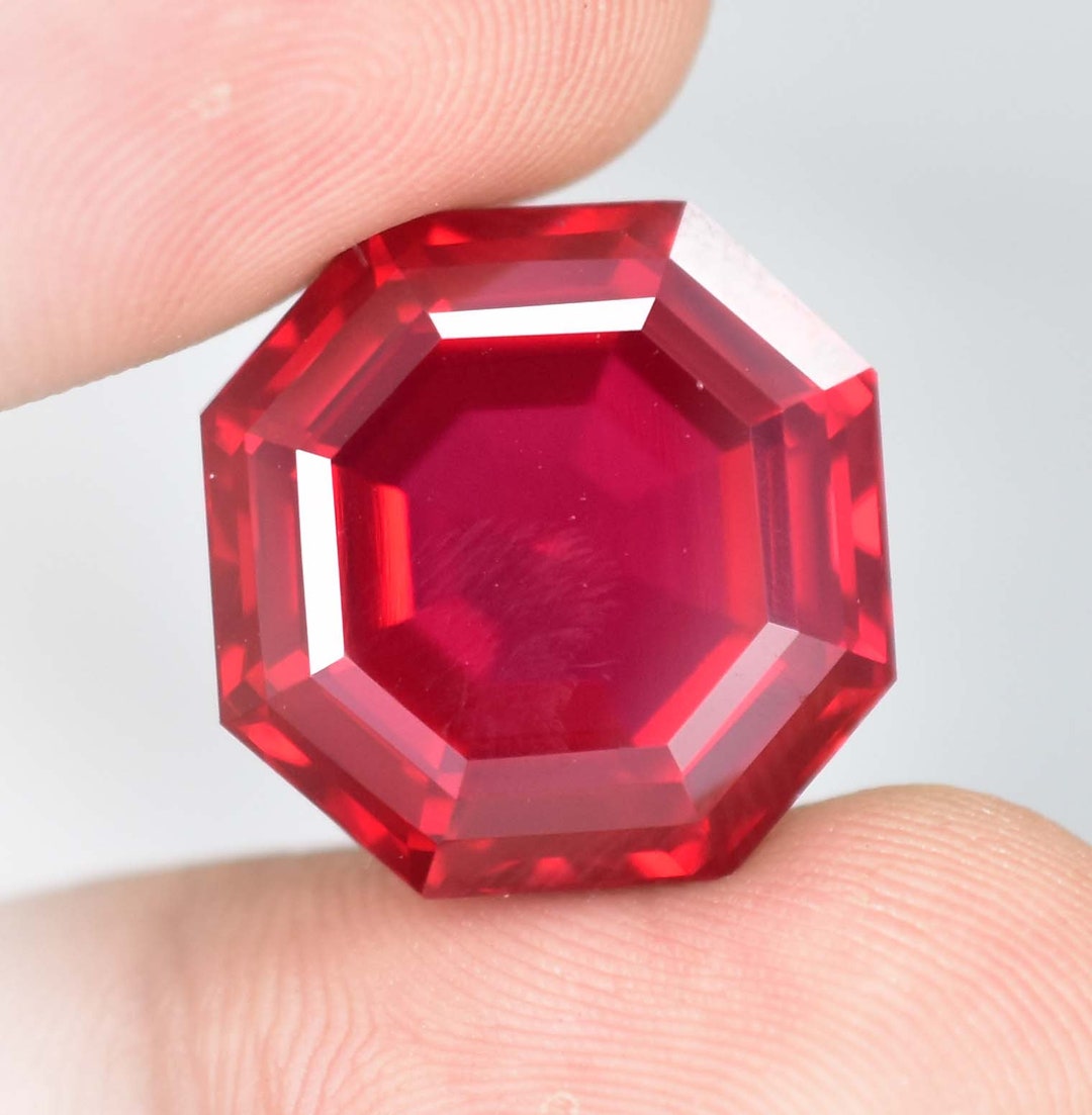 Loose Red Painite 11 X 11 Mm Very Rare Natural Perfect Octagon Cut ...