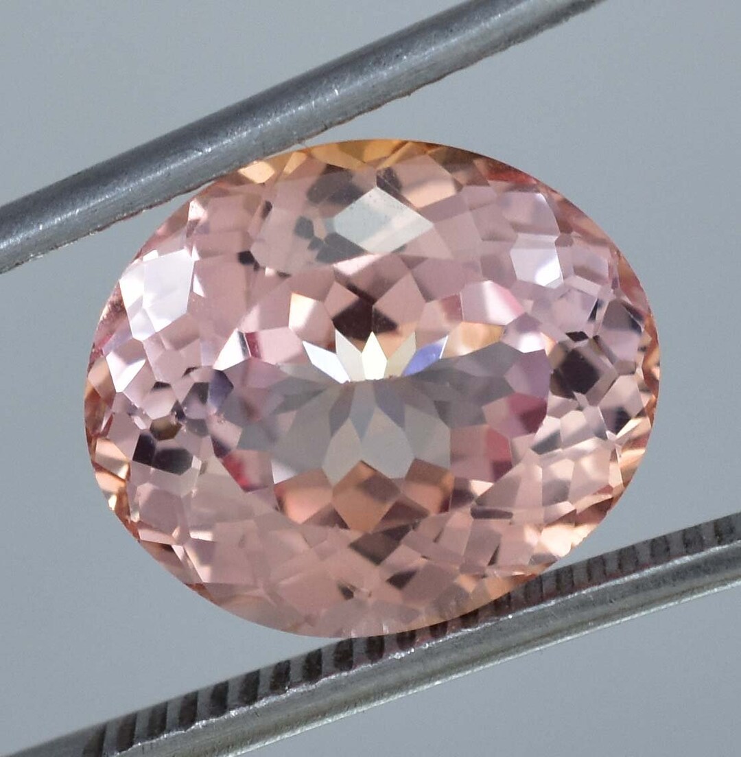 14 X 12 MM Flawless Natural Imperial Topaz 10.80 Ct Perfect Oval Cut Loose Gemstone GIT ...