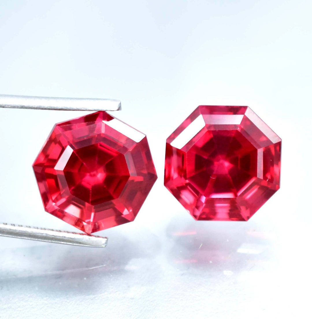 Loose Red Painite Perfect MM Pair as You Want Very Rare 100% Natural ...