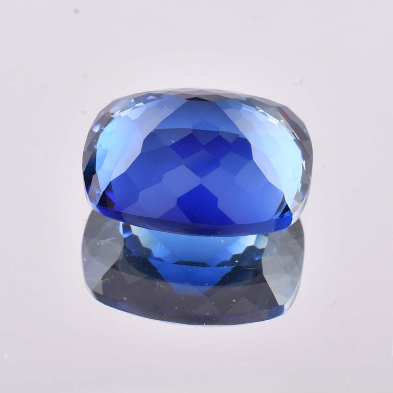 22 X 19 MM Royal Blue Sapphire AAA+ 44.85 Ct Natural Inc Blue Color ...