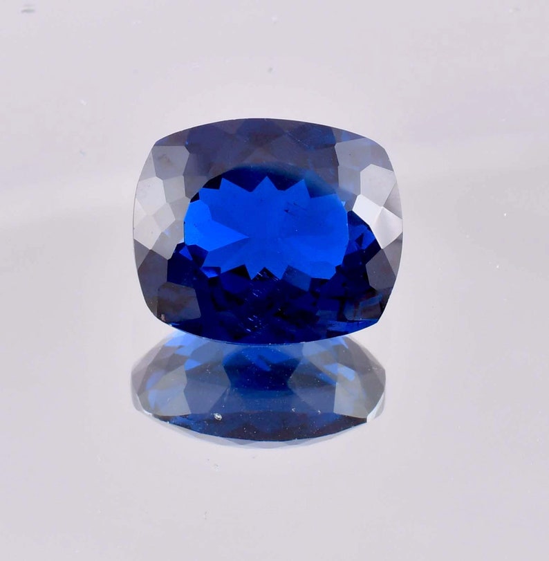 10 X 14 MM Royal Blue Sapphire AAA+ 18.04 Ct Natural Inc Blue Color ...