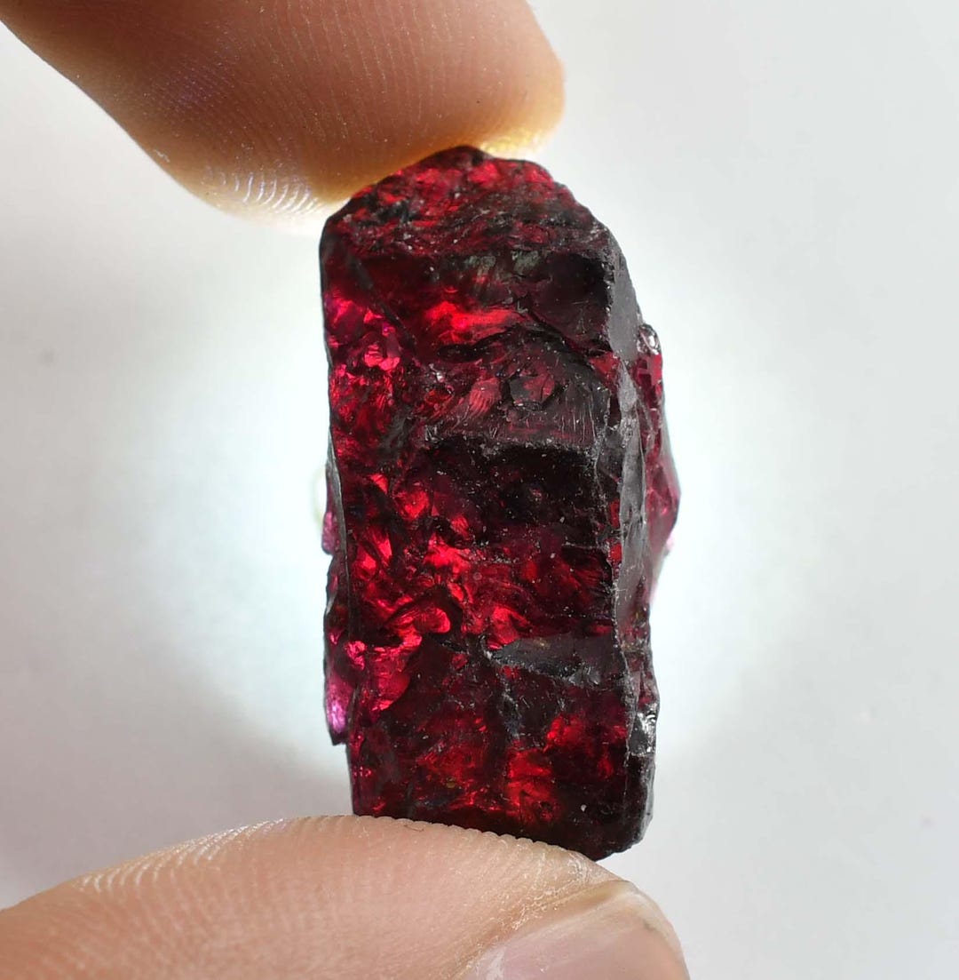 AAA+ 90.00 Ct Very Rare Natural Red Painite Rough Unheated Burmese ...
