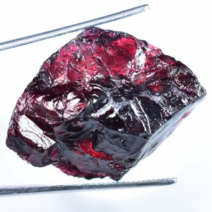 AAA+ 72.75 Ct Very Rare 100% Natural Red Painite Rocks Rough Unheated ...