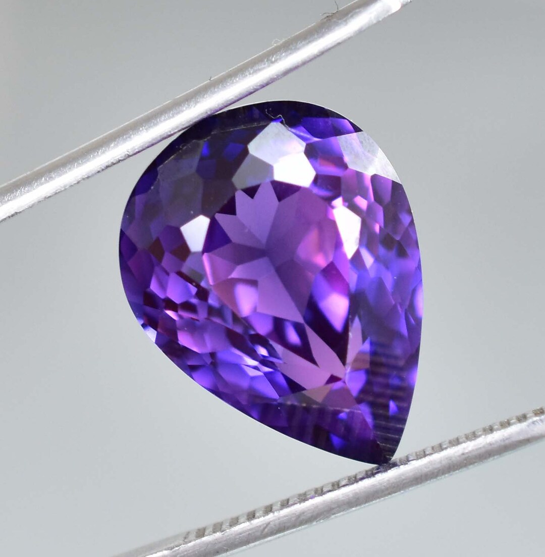 17 X 13 MM Purple Blue Taaffeite Sapphire Gemstone 16.10 Ct AAA Grade ...