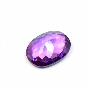 16 X 12 MM Purple Blue Taaffeite Sapphire Gemstone 12.10 Ct AAA Grade ...