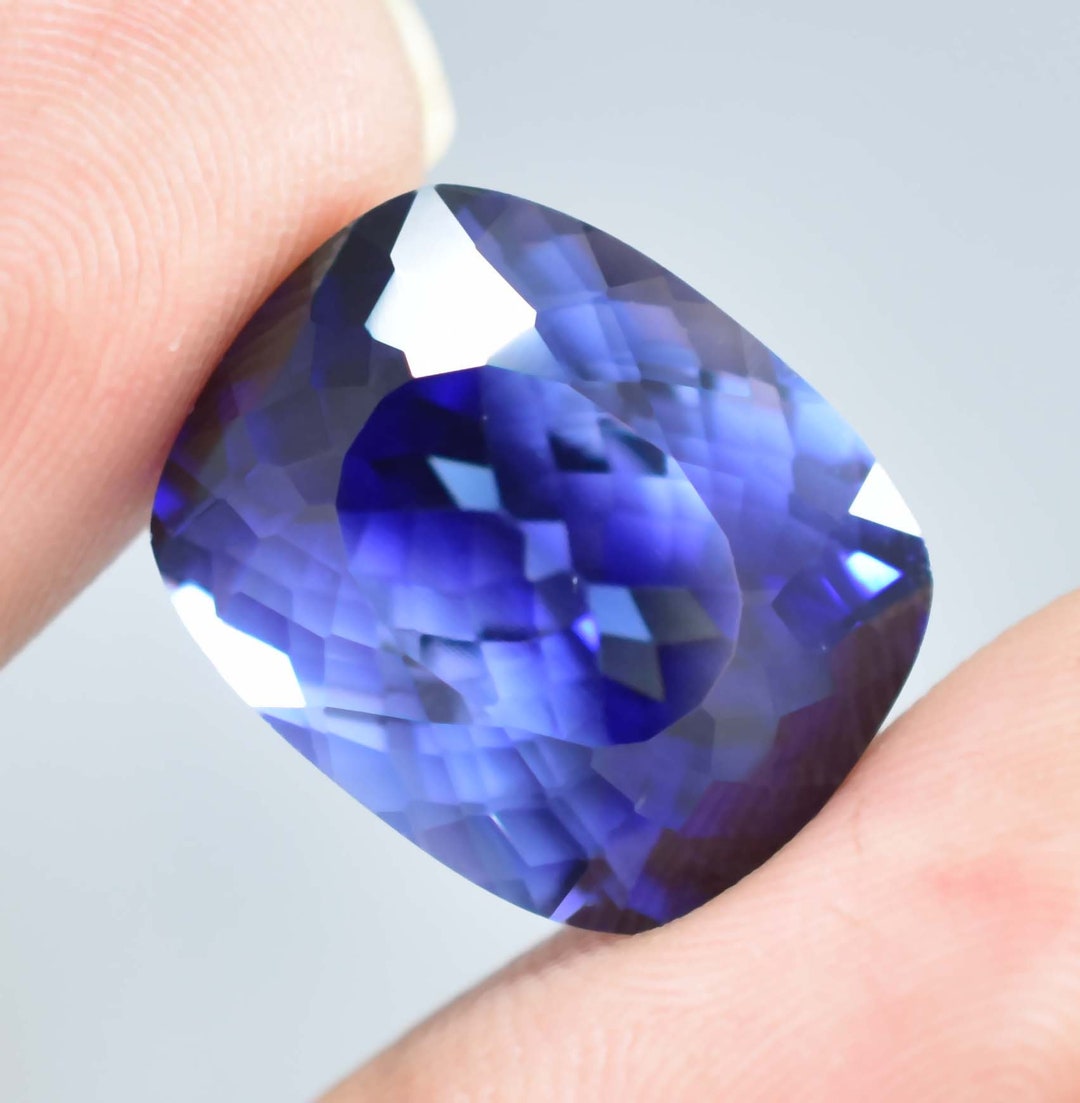 19 X 15 MM Royal Blue Sapphire AAA+ 27.30 Ct Natural Inc Blue Color ...
