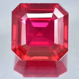 AAA Flawless 20 X 20 MM Very Rare Natural Red Painite 54.25 Ctw Perfect ...