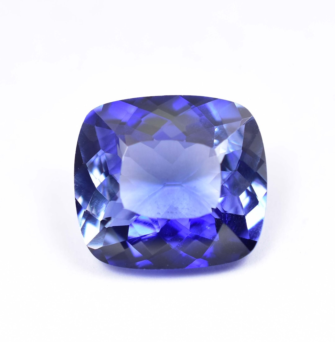 15 X 13 Mm Royal Blue Sapphire Flawless Clearty 13.15 Ct Natural Blue ...