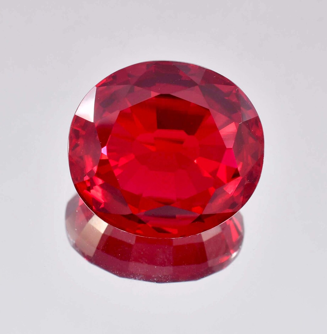 10 X 12 MM Flawless 9.10 Ct Natural Mozambique Blood Red Ruby Gemstone ...