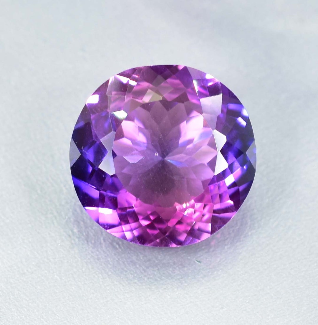 16 X 16 MM Purple Blue Taaffeite Sapphire Gemstone 16.60 Ct AAA Grade ...