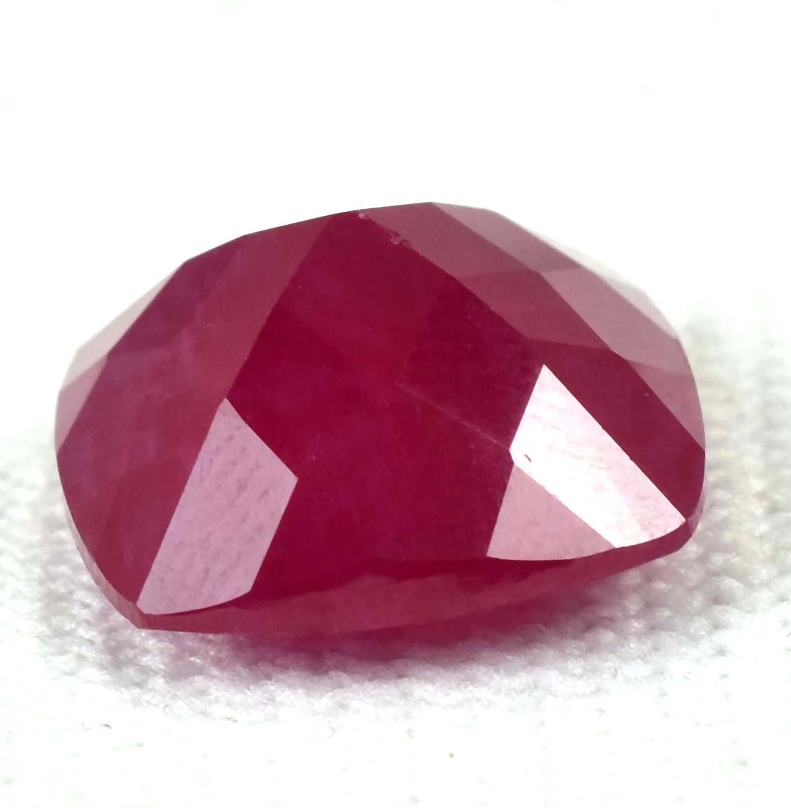 13 X 12 MM AAA+ 12.45 Ct Very Rare Natural Red Painite Cushion Cut ...