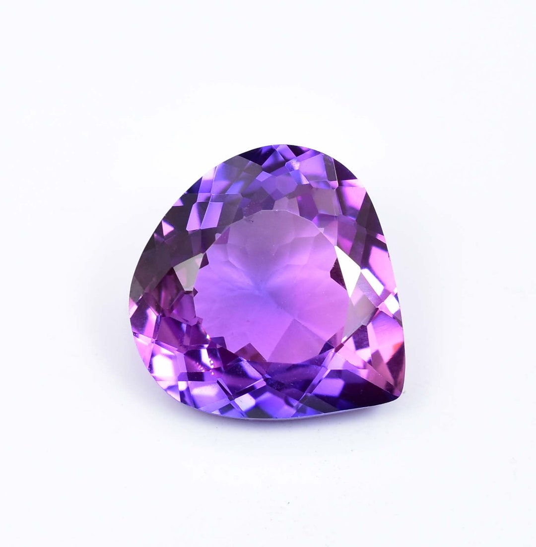 Purple Blue Taaffeite 20.45 Ct AAA Grade Gemstone Heart Fine Cut GIT ...