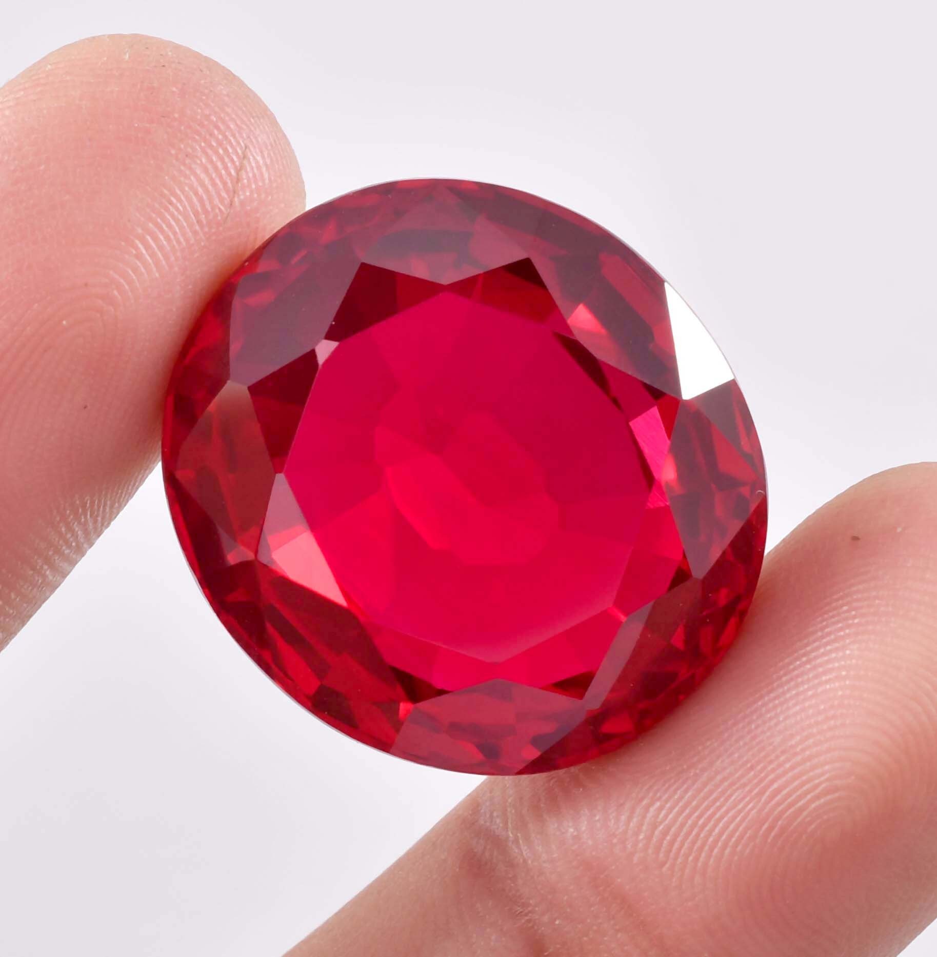 10 X 12 MM Flawless 9.10 Ct Natural Mozambique Blood Red Ruby Gemstone ...