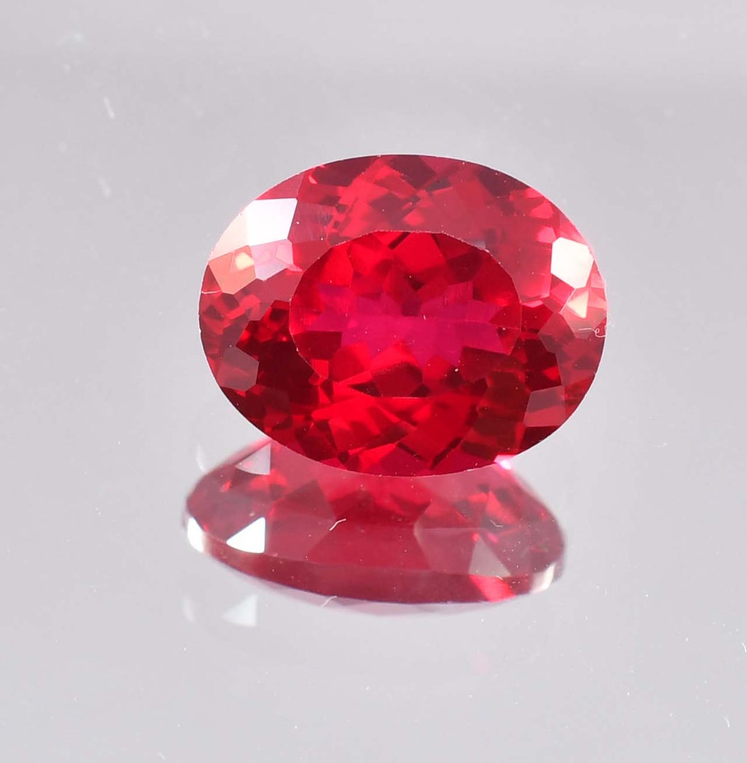 16 X 12 MM Flawless 18.10 Ct Natural Mozambique Blood Red Ruby Gemstone ...