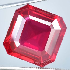 AAA Flawless 20 X 20 MM Very Rare Natural Red Painite 54.25 Ctw Perfect ...