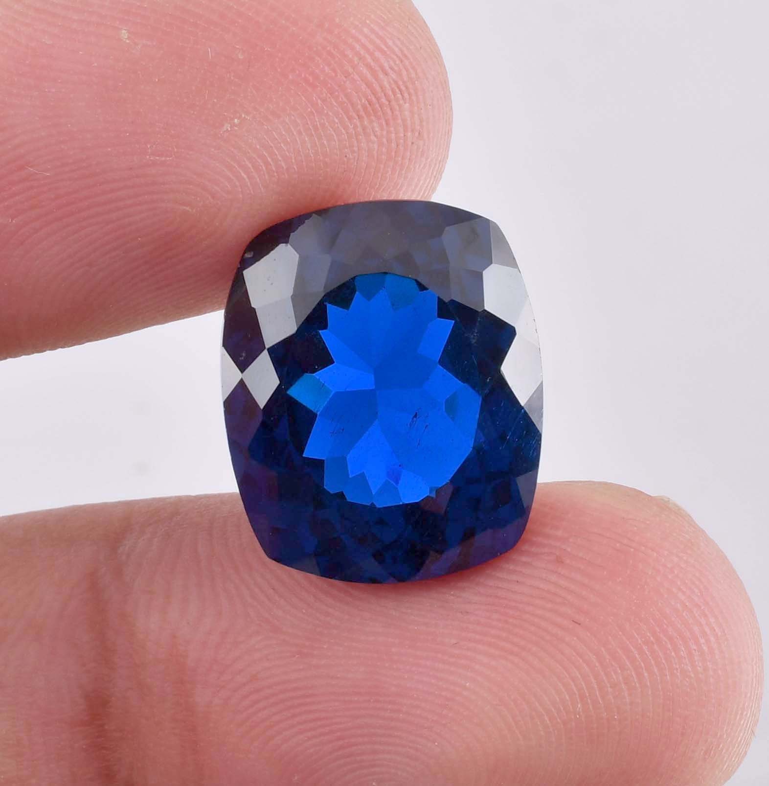 10 X 14 MM Royal Blue Sapphire AAA+ 18.04 Ct Natural Inc Blue Color ...