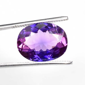 16 X 12 MM Purple Blue Taaffeite Sapphire Gemstone 12.10 Ct AAA Grade ...